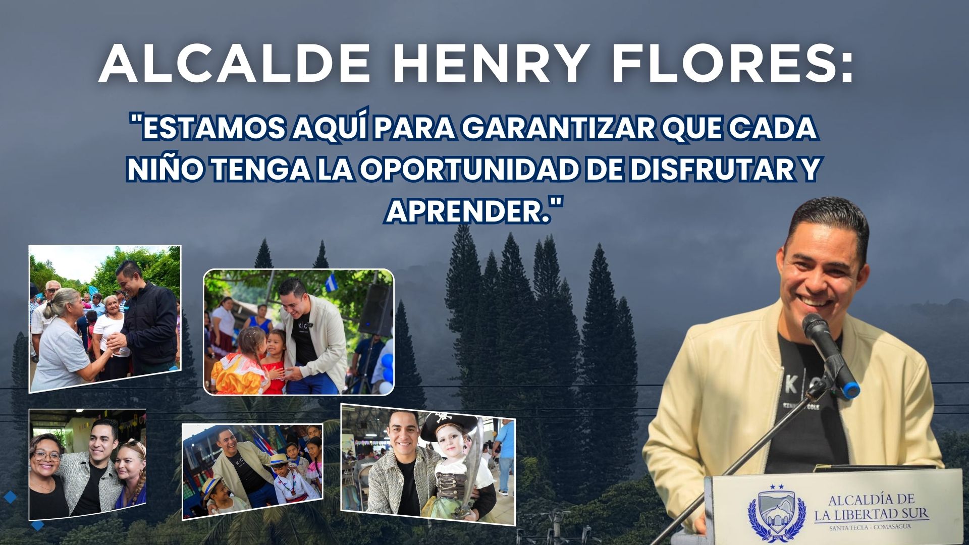 Henry Flores: Comprometido con la alegría infantil en el día del niño ...